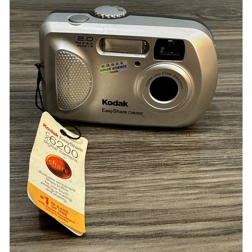 Kodak EasyShare CX6200 2.0MP Digital Camera - Silver | eBay