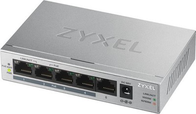 SWITCH 5P GIGABIT DI CUI 4POE FINO 60W | eBay
