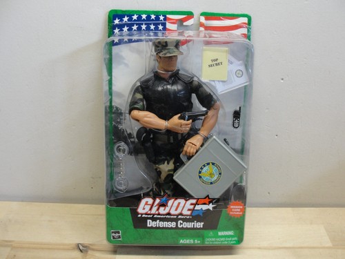 NEW SEALED 2003 HASBRO GI JOE DEFENSE COURIER 12" ACTION FIGURE | eBay