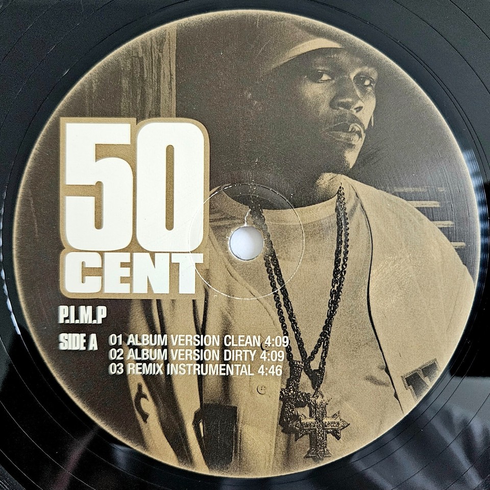 2003 - 50 CENT - P.I.M.P. / REMIX - SHADY RECORDS ORIGINAL PROMO SNOOP ...