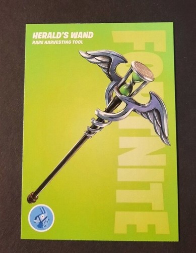 2021 Fortnite Series 3 HERALD'S WAND/HYPER EDGE Rare Harvesting Tool ...