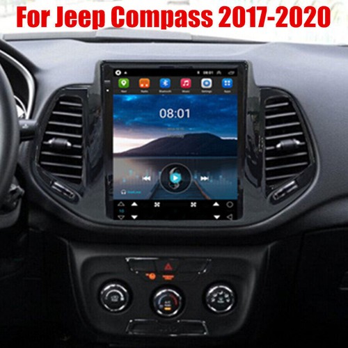 For 2017-2020 Jeep Compass 9.7" Vertical Android 10.1 Stereo Radio ...