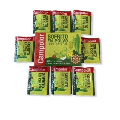 Sofrito Natural Campolor en Polvo. (6 Cajas) | eBay