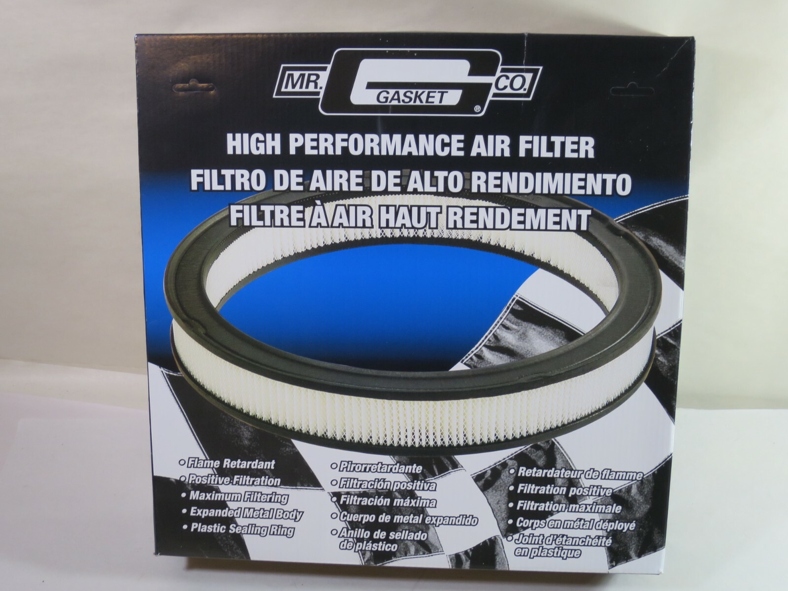 Mr. Gasket 1480A High Performance Air Filter - Element - Replacement ...