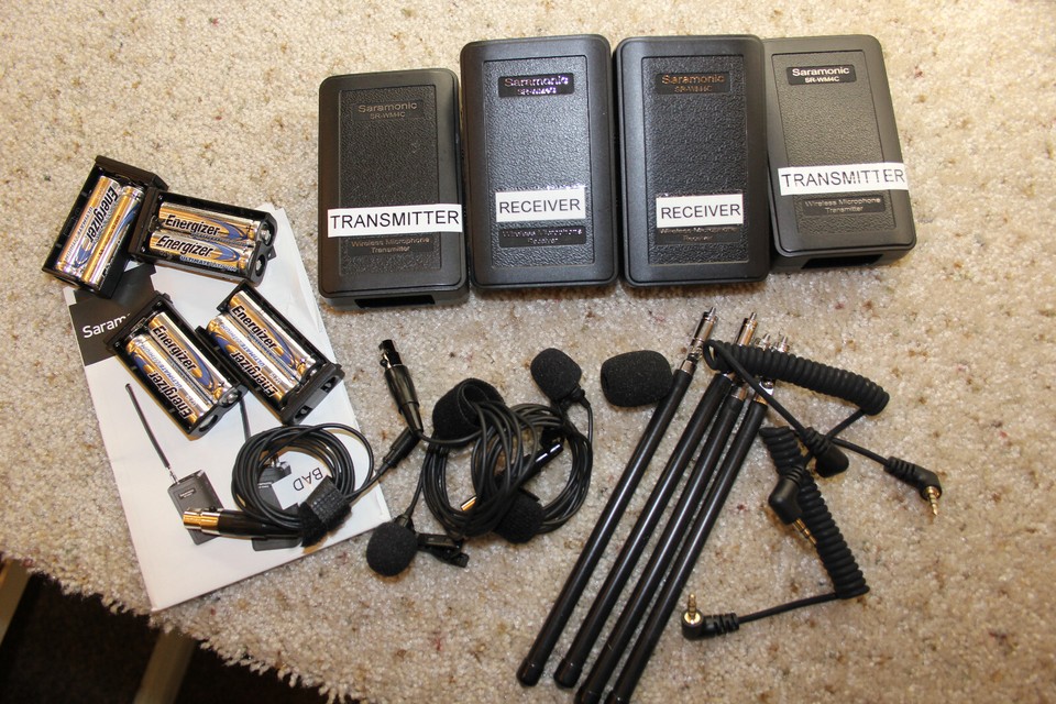 SARMONIC WIRELESS LAVALIER MICROPHONE KIT | eBay