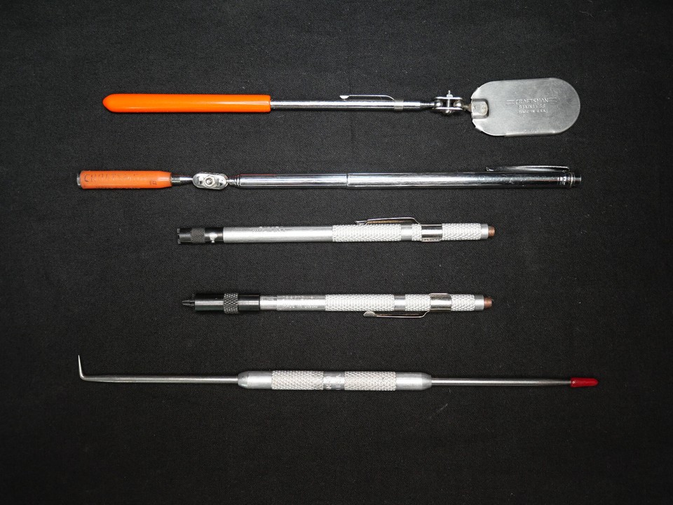 Craftsman 94717 5-Piece Specialty Tool Set Scriber Mirror Pickup ...