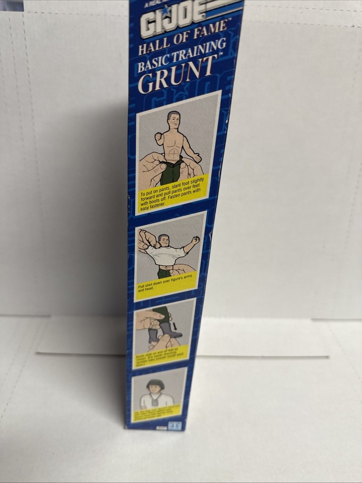 1992 Hasbro Inc GI Joe Hall Of Fame Basic Training Grunt 12" Action Figure 38976061114| eBay