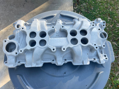 1956 57-61 Corvette SMALL BLOCK CHEVY DUAL QUAD INTAKE MANIFOLD SBC ...