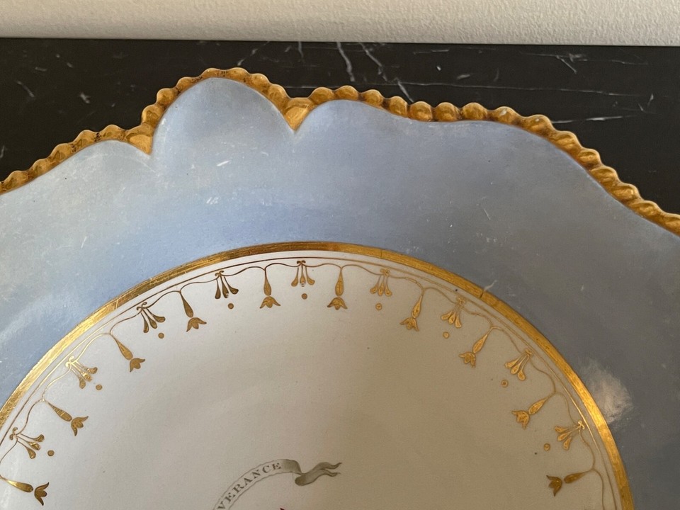 Antique 1800's Barr Flight Barr Worcester FBB Armorial Compote Bowl | eBay