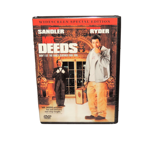 Mr. Deeds DVD Special Widescreen Edition Adam Sandler Winona Ryder ...