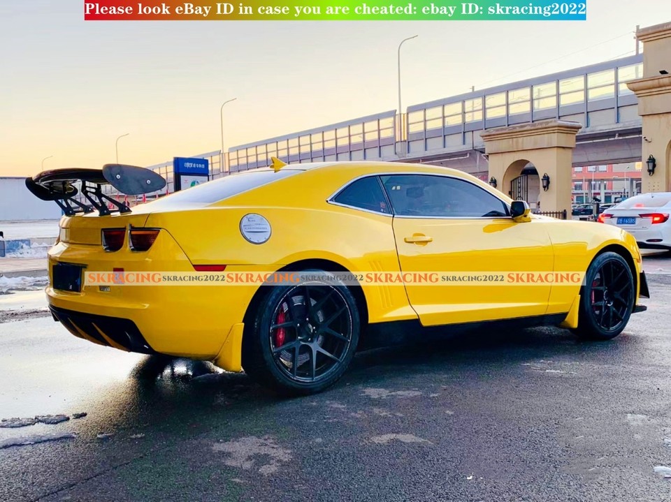 For 2010-2013 Chevrolet Camaro ZL1 Rear Trunk Lip Spoiler Wing ABS ...