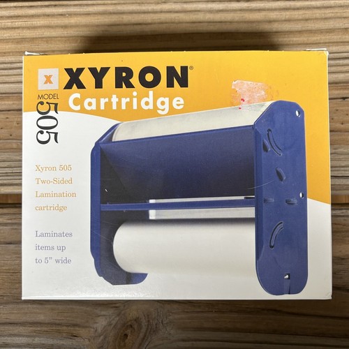 New Sealed Xyron Model 505 Two Sided Lamination Replacement Cartridge ...
