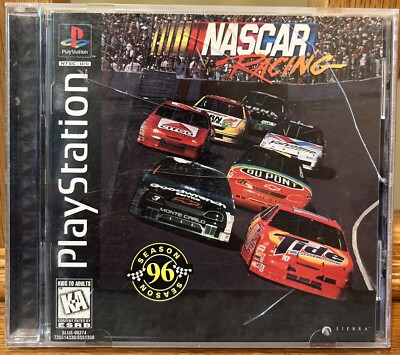 NASCAR Racing (Sony PlayStation 1, 1996) PS1 Complete CIB With Manual ...
