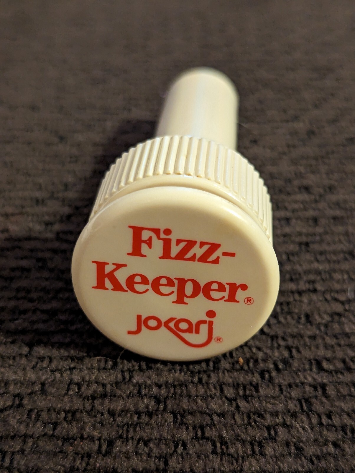 Vintage Fizz Keeper Pump Cap Jokari Plastic White Red | eBay