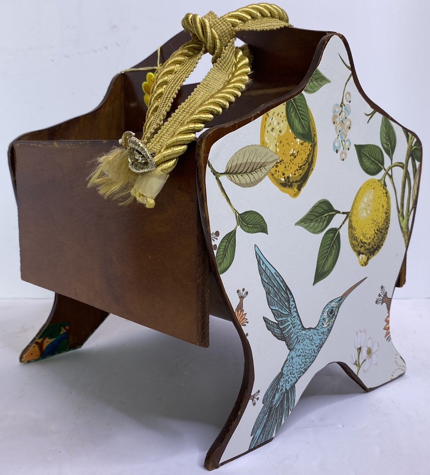 Wood Sewing Knitting Box Notions Keepsake Kit Pincushion | eBay