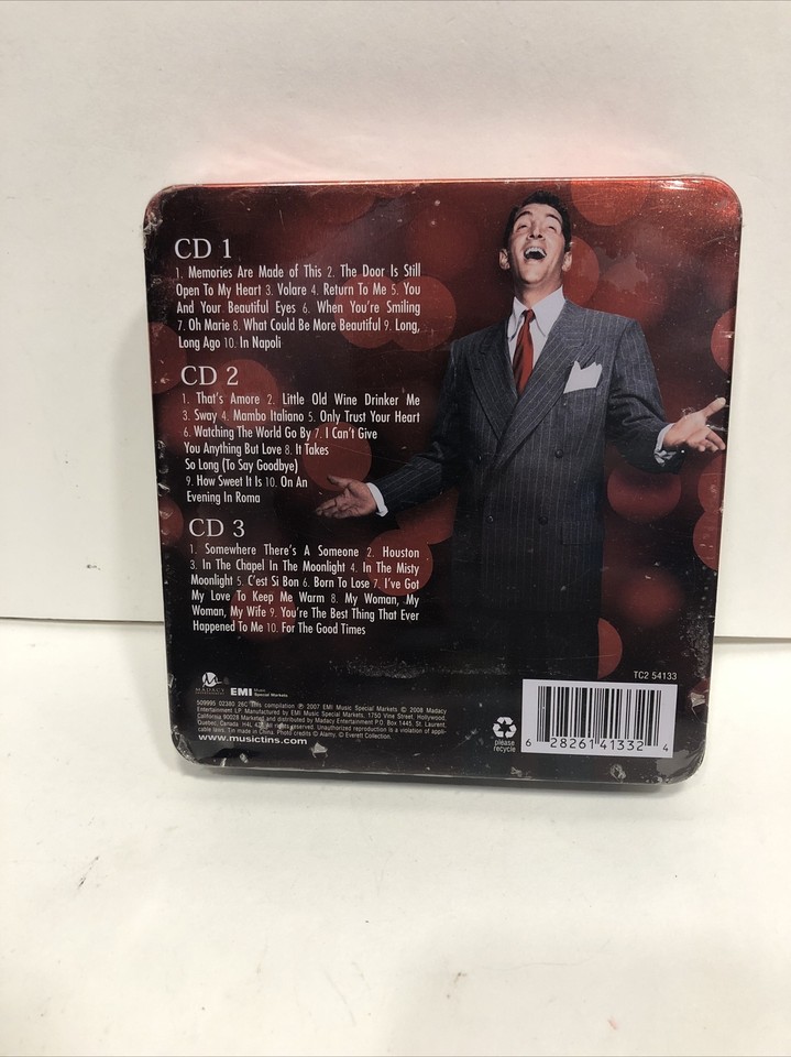 Dean Martin Collector's Edition 3 CD Box Set NEW Metal Tin Madacy 2008 ...