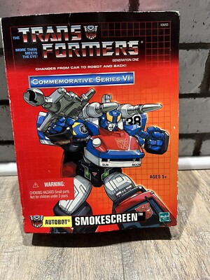 AUTOBOT SMOKESCREEN - G1 Transformers Commemorative Series VI Reissue ...