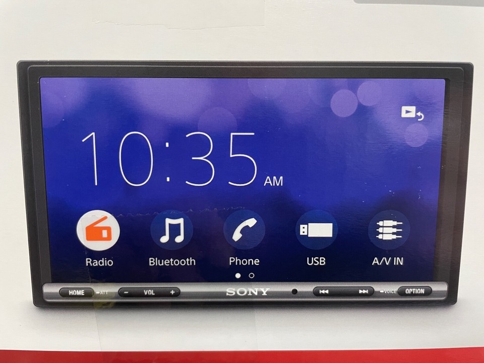 AUTHENTIC SONY XAV-AX3200 6.95" MEDIA CAR STEREO WITH APPLE CARPLAY ...