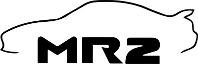 2x Toyota MR2 outline decal SW20. Custom Colors. USA Seller | eBay