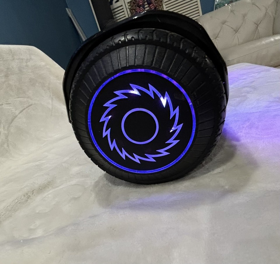 Razor Black Label Hovertrax Lux Black Blue Balancing Electric Scooter ...