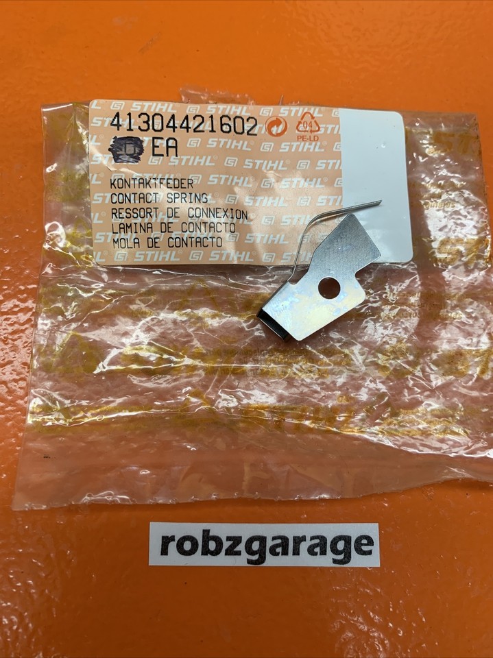 NEW OEM STIHL ON/OFF STOP KILL SWITCH CONTACT SPRING FS36 FS40 4130-442 ...