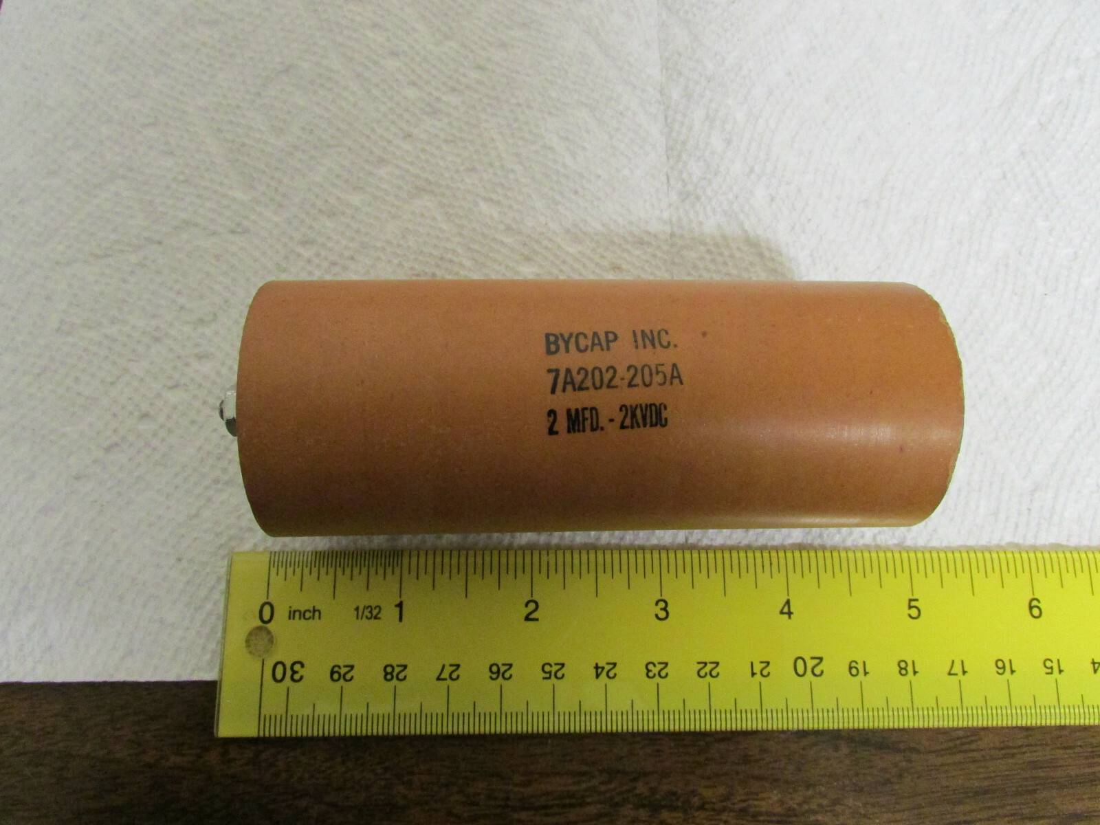 Bycap High Voltage Capacitor 7A202-205A 2.0MFD 2kV | eBay