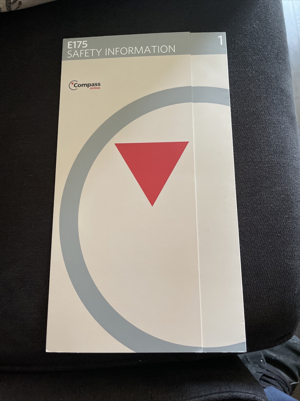 Compass Airlines E175 Aircraft Safety Card | eBay