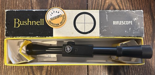 Bushnell Riflescope Scope 4x Scopechief 22 With Box | eBay