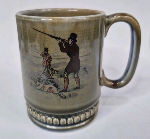 VTG Wade Hunting Scene with Dogs Irish Porcelain Cup MUG Made In ...