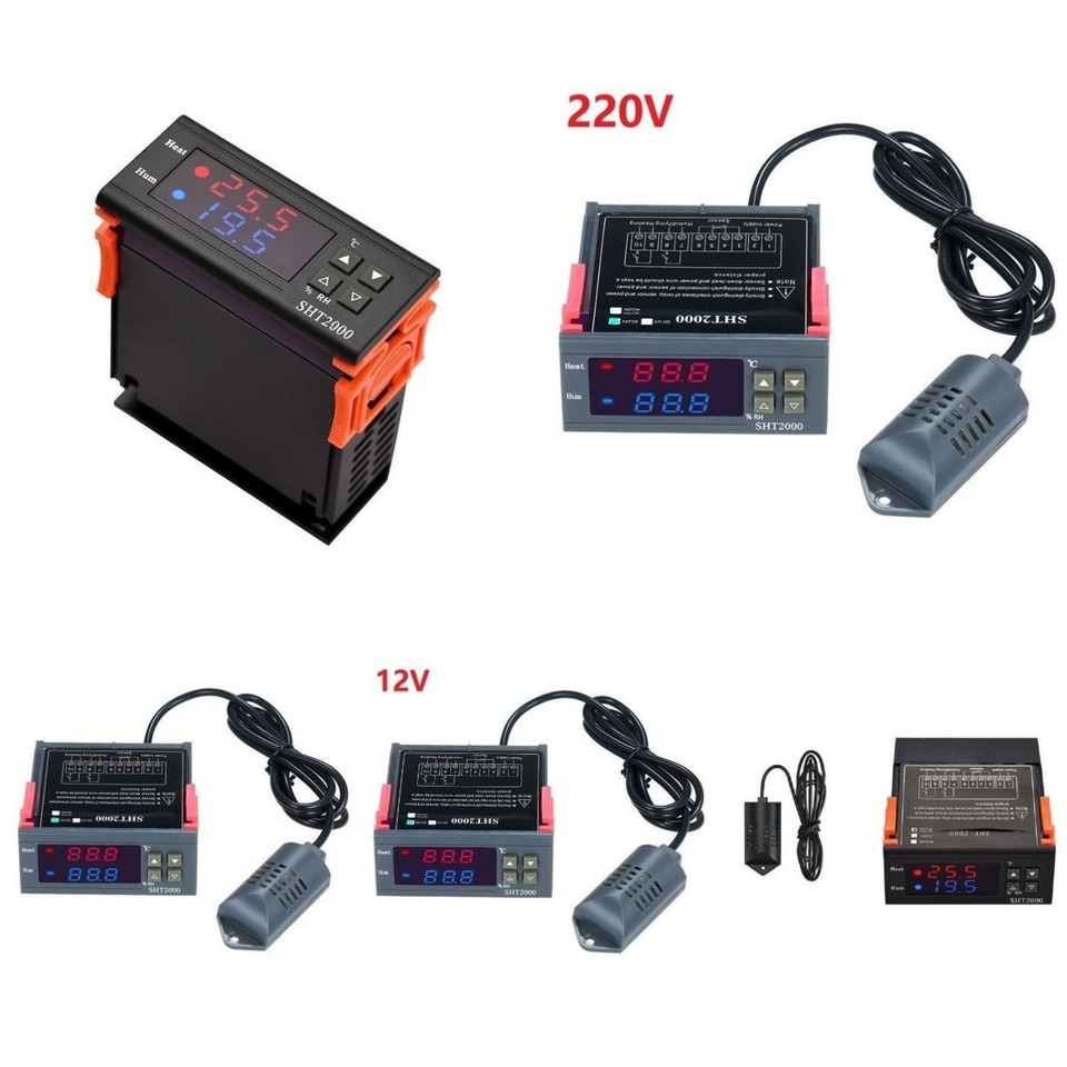 HVAC Controller Temp Controller Incubator Control 50/60Hz Power ...