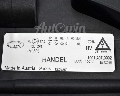 AUDI Q3 8U 2014 - FULL LED HEADLIGHT LEFT SIDE GENUINE OEM NEW ...