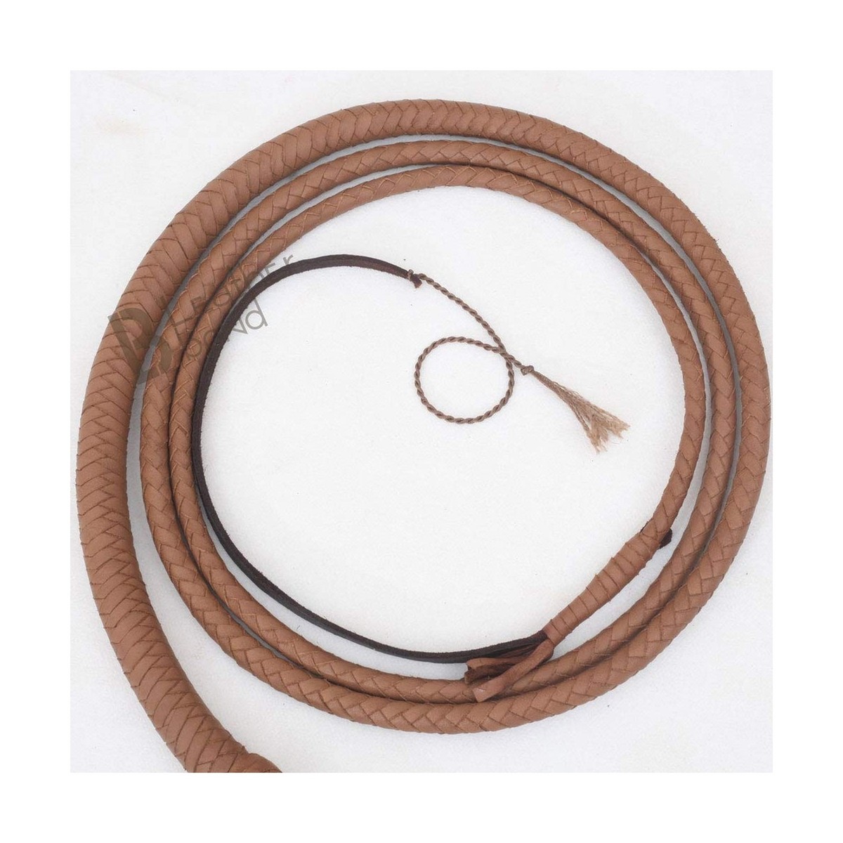 12 Plait Bullwhip Red & Black Kangaroo Hide Snake Whip – 12-Strand ...