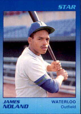 1989 Waterloo Diamonds Star #22 James JD Noland Tampa Florida FL ...
