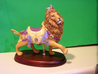 LENOX LION CAROUSEL -- Limited Edition sculpture -- Horse -- -- NEW in ...