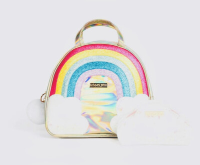 BRAND NEW EXCLUSIVE Unicorn Rainbow Carry On/Overnight Bag and Cosmetic ...