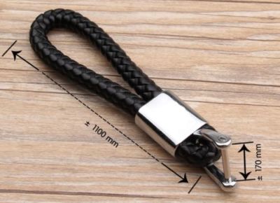 Black Styling KeyRing Chain for Land Rover RANGE ROVER EVOQUE DISCOVERY ...