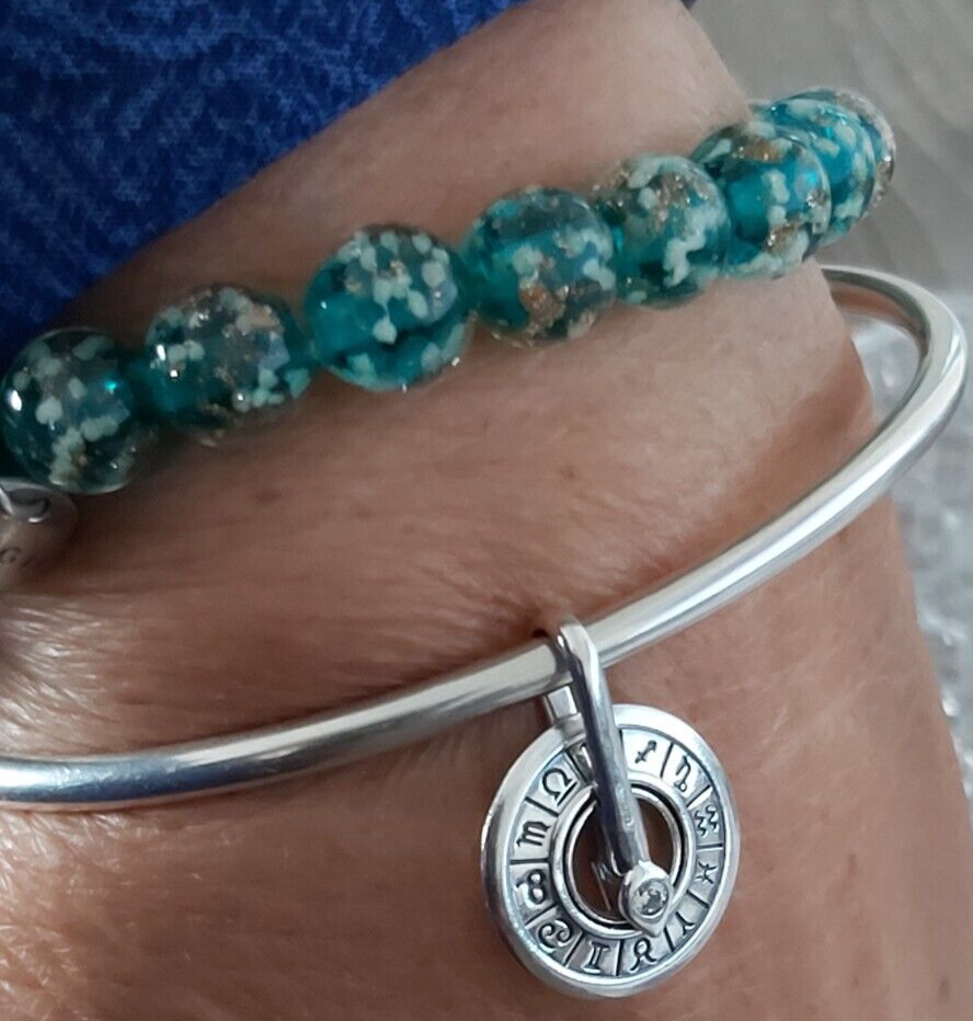 Authentic PANDORA Sterling Silver ME Zodiac Wheel Medallion Charm ...