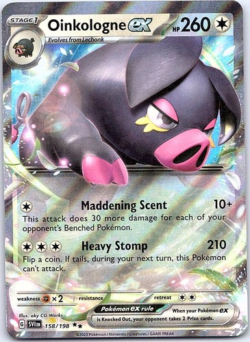 Pokemon Oinkologne ex tcg Prize Pack Series Cards | eBay