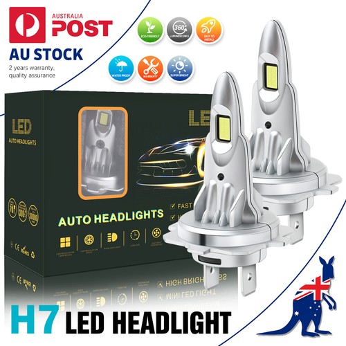 H7 LED Headlight Bulb Kit High Low Beam Lamp 360W For Holden Colorado ...