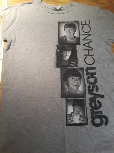 Greyson Chance Music T-Shirt Men's S Gray | eBay