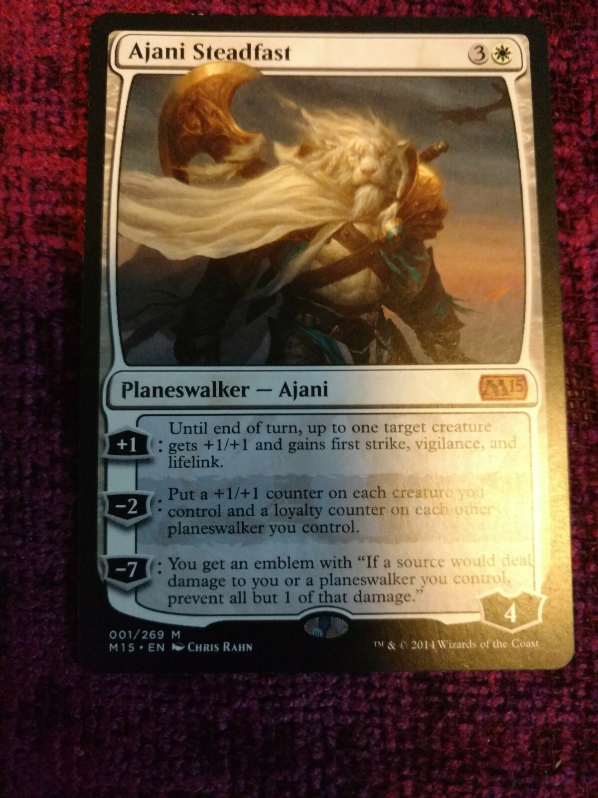 MTG, Ajani Steadfast, M15, LP, Magic the Gathering | eBay