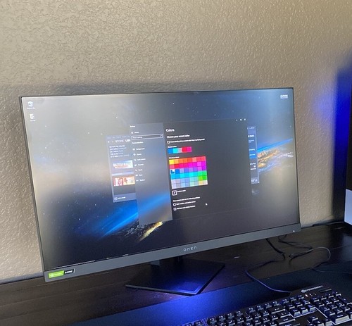 HP Omen 27i 27" IPS Gaming Monitor QHD 2560x1440 1ms 165Hz NVIDIA G ...