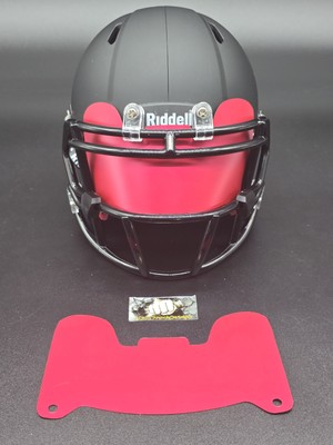 Custom Pink Blaze Mini Helmet Visor (Thin Flexi Style) **See ...