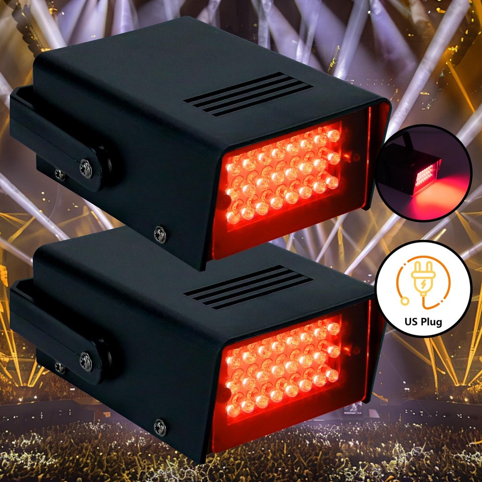 Mini LED Strobe Light with 24 Super Bright LED Variable Speed Control ...