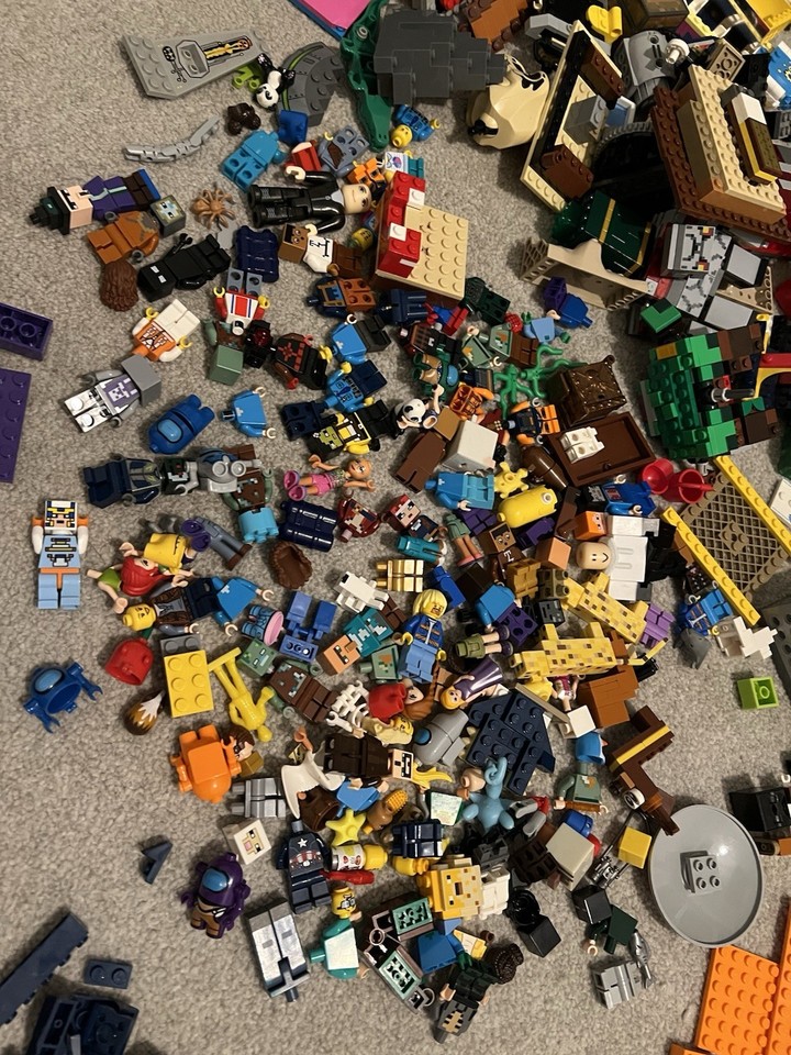 Lego Bundle 15KG 35 Sets with 12 x Minecraft - many mini figures ...