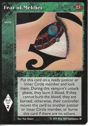 2 x Fear of Mekhet VTES CCG Mixed | eBay