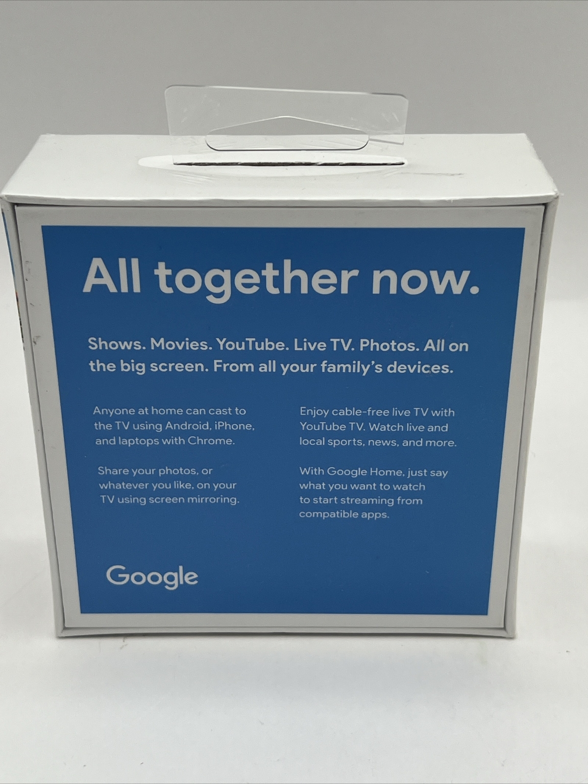 Google Chromecast (2nd Generation) HD Media Streamer - Black