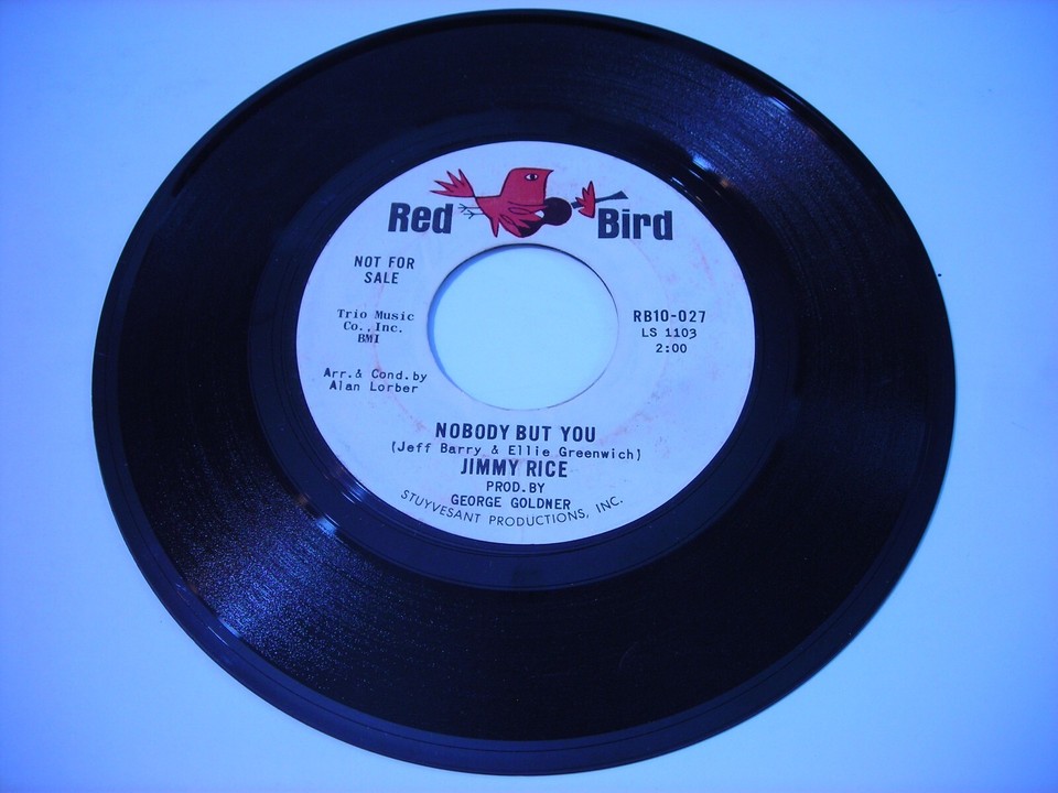 PROMO Jimmy Rice Or Not at All / Nobody But You 1965 45rpm VG++ | eBay