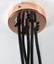 MULTI POINT DROP OUTLET PENDANT CEILING ROSE WITH CORD GRIPS | Copper ...