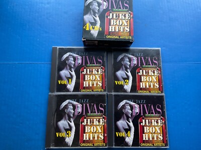 THE JAZZ DIVAS - Juke Box Hits by (Original Artists) - (4) - CDs Boxed ...